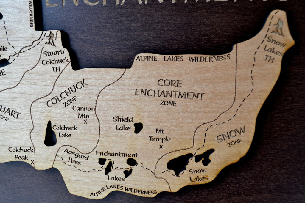 The Enchantments Wood Map – Weild Tendencies