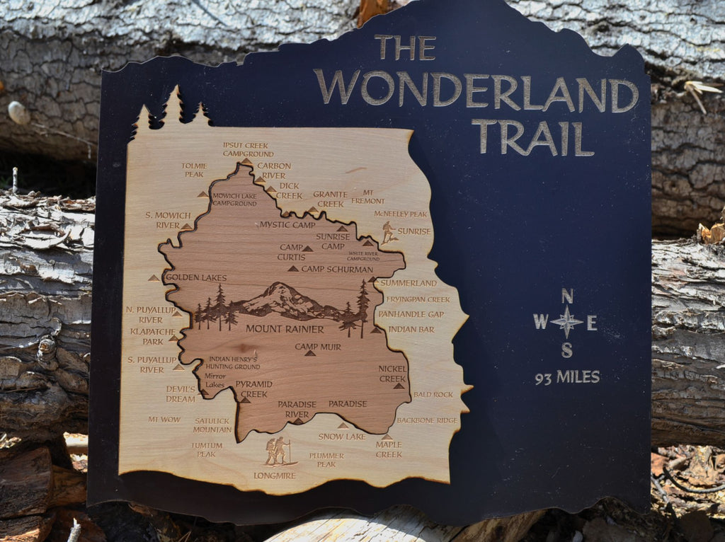 The Wonderland Trail Map – Weild Tendencies